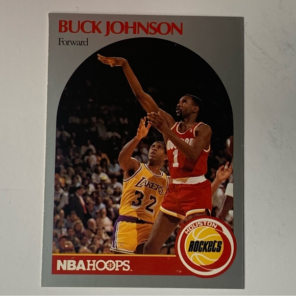NBA HOOPS | Toys | 99 Nba Hoops Houston Rockets Buck Johnson 125 | Poshmark